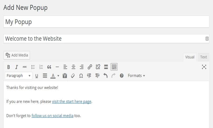 How to Add Popup for WordPress Website Using Popup Maker